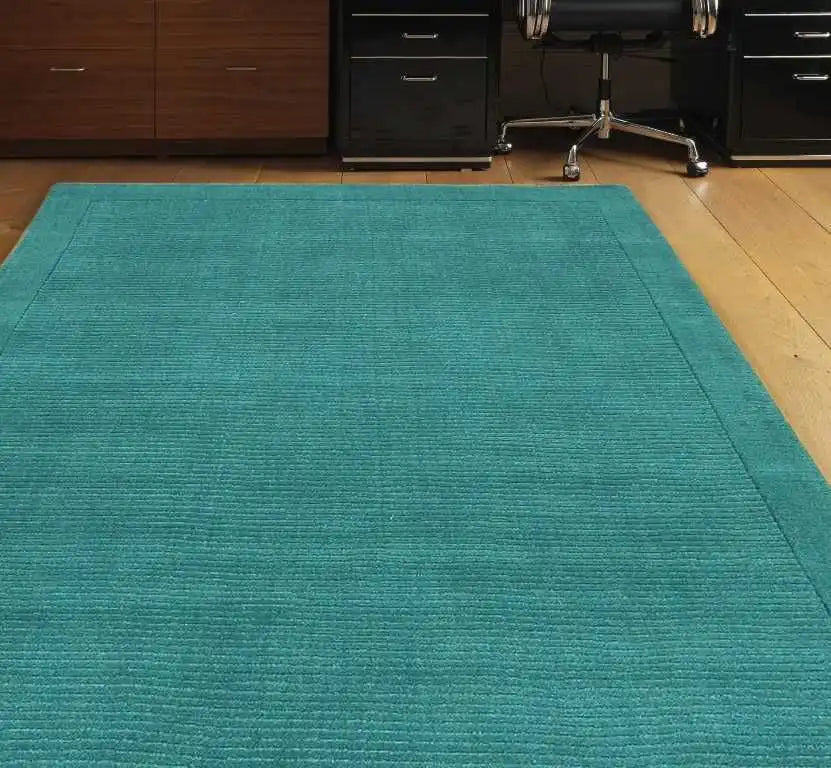 York York-Teal Blue Rug — RugsDirect Online
