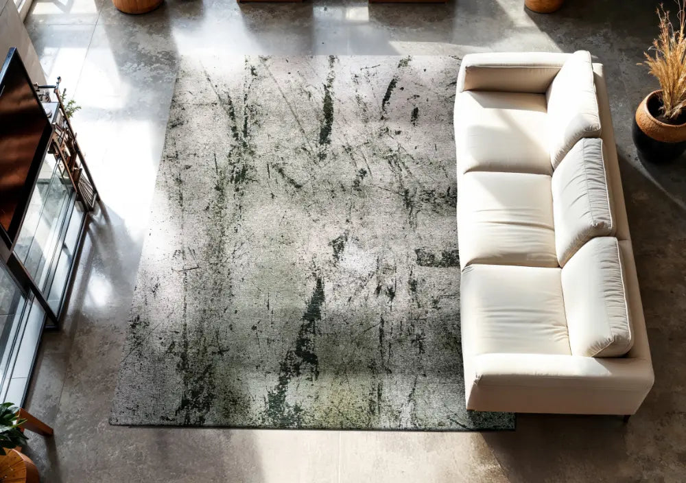 Mad Men Sol Alpine 9787 Indoor / Outdoor Green Rug — RugsDirect Online