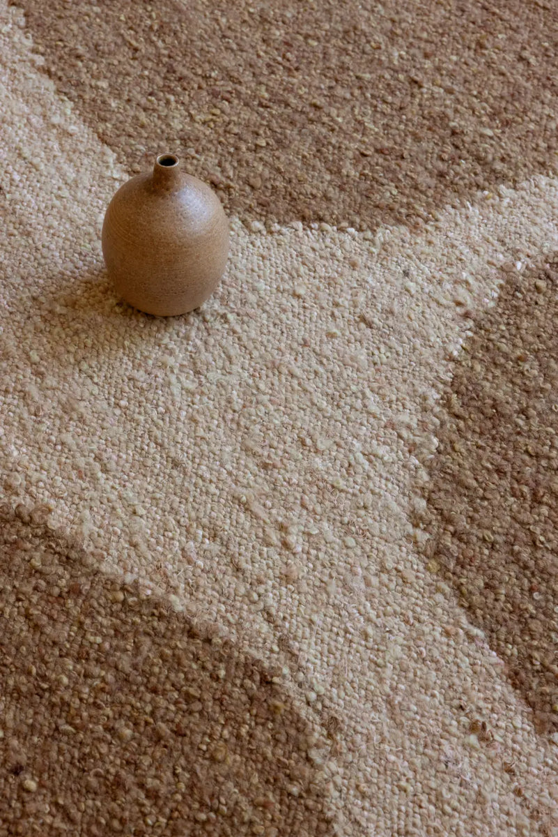 Craft Fundament Caramel Multicoloured Rug — RugsDirect Online