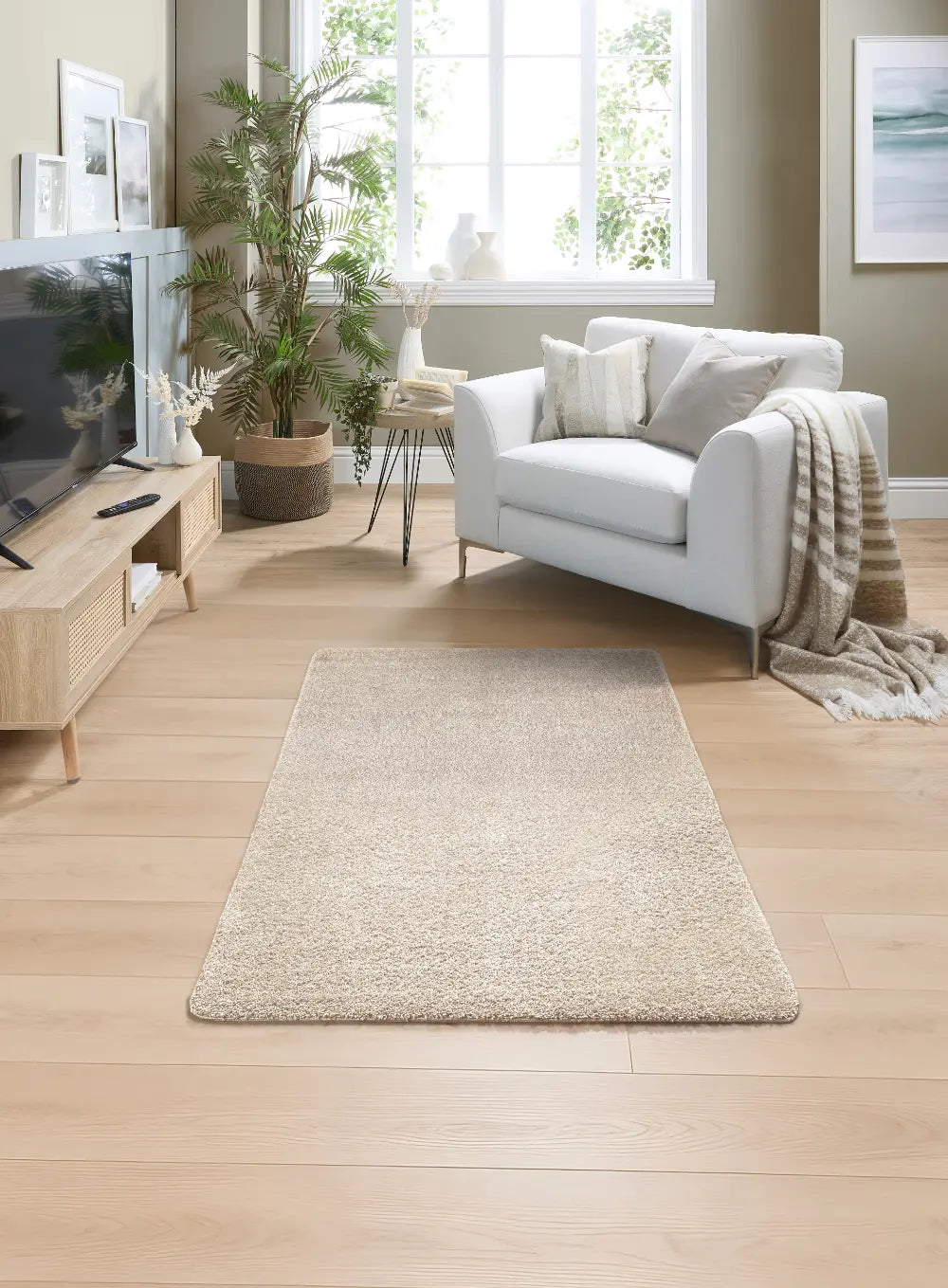 Buddy Fleck Beige Mix Beige Rug — RugsDirect Online