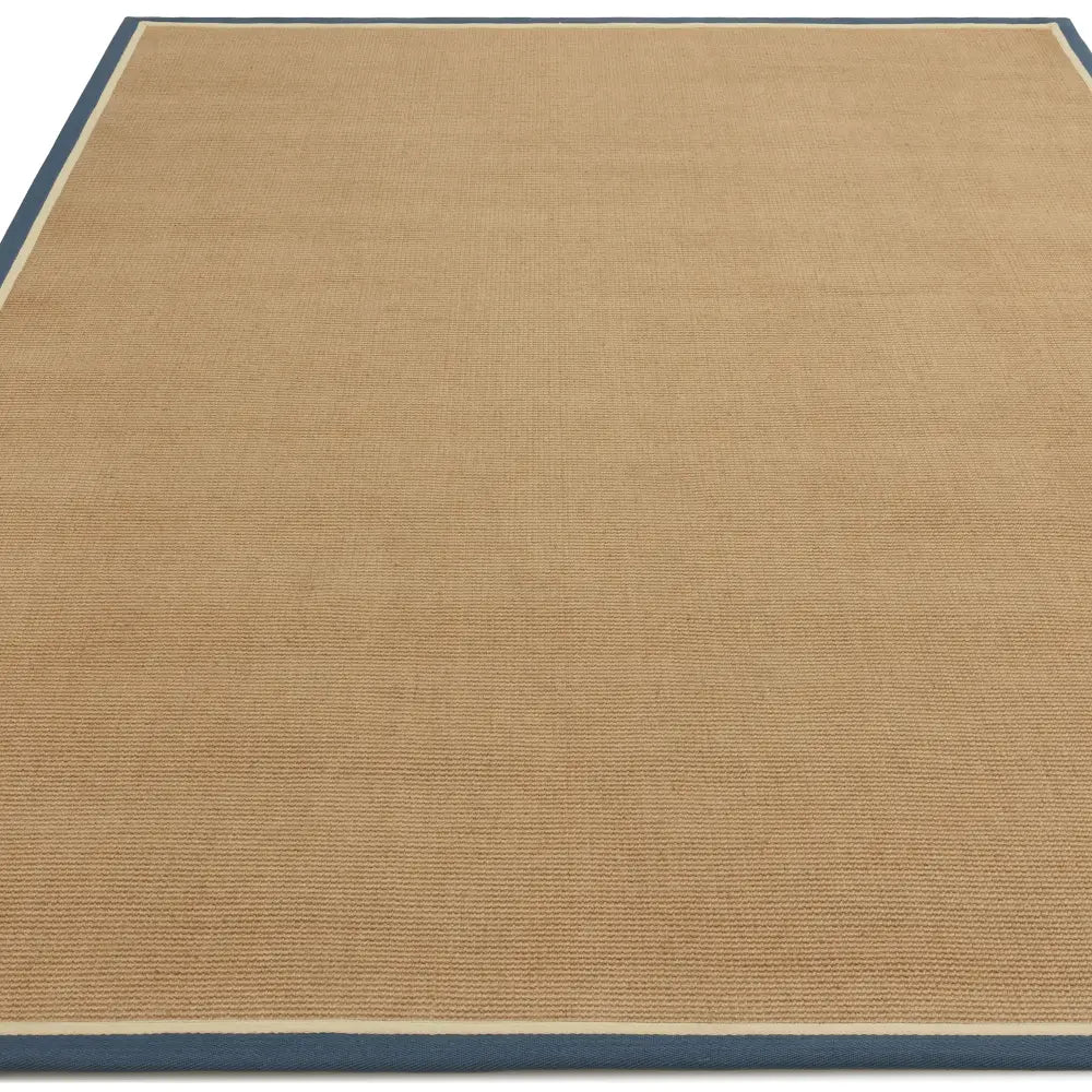 Asiatic | Bordo Boucle Blue Cream Rug | 100% Jute & Durable ...