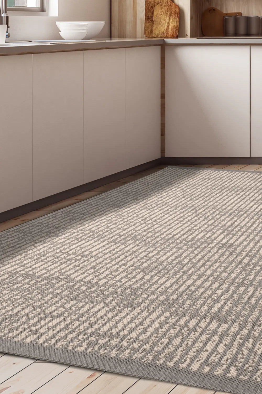 COUNTY HATCH GREY Grey Rug — RugsDirect Online