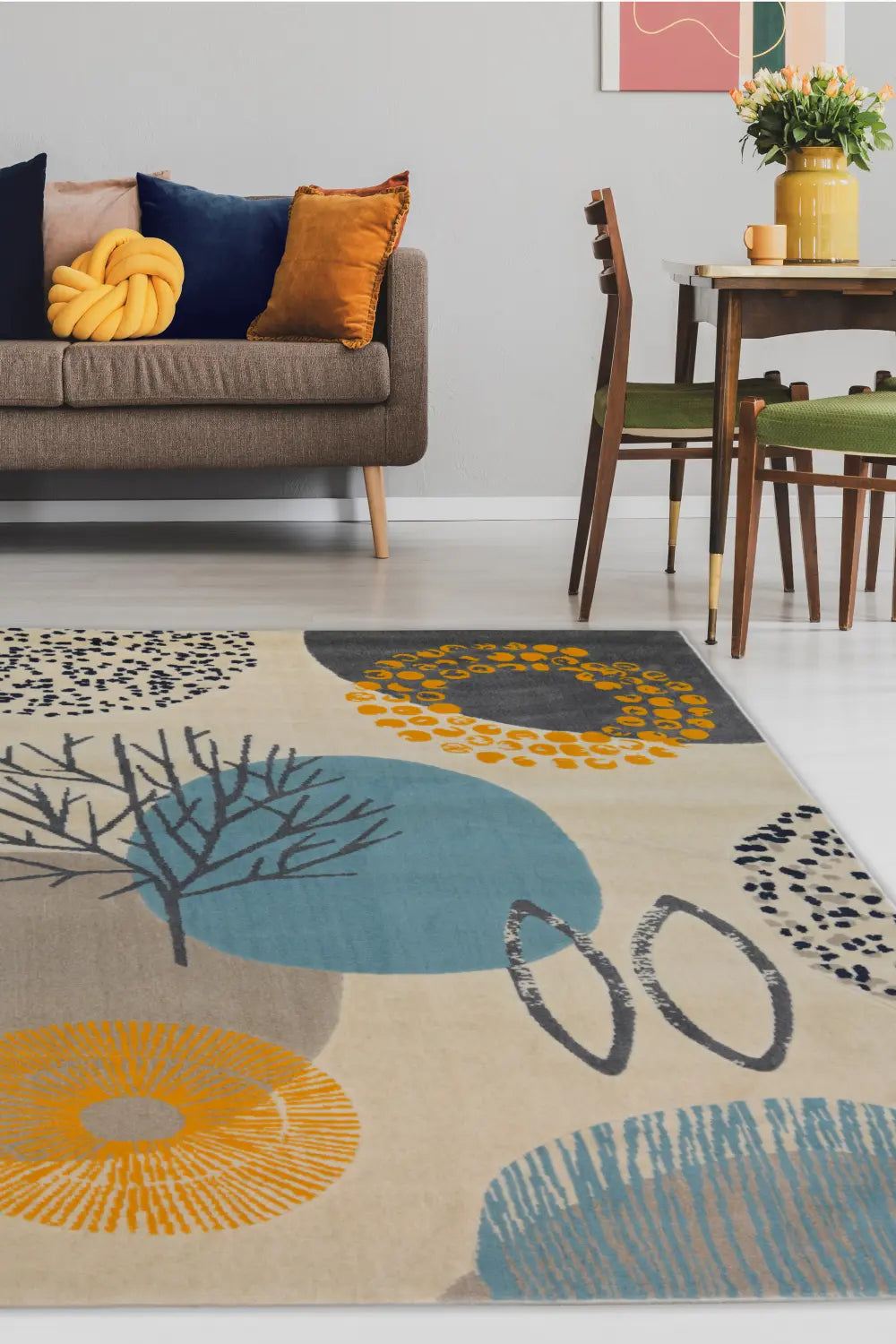 CREATION WINTERLAND Beige Rug — RugsDirect Online