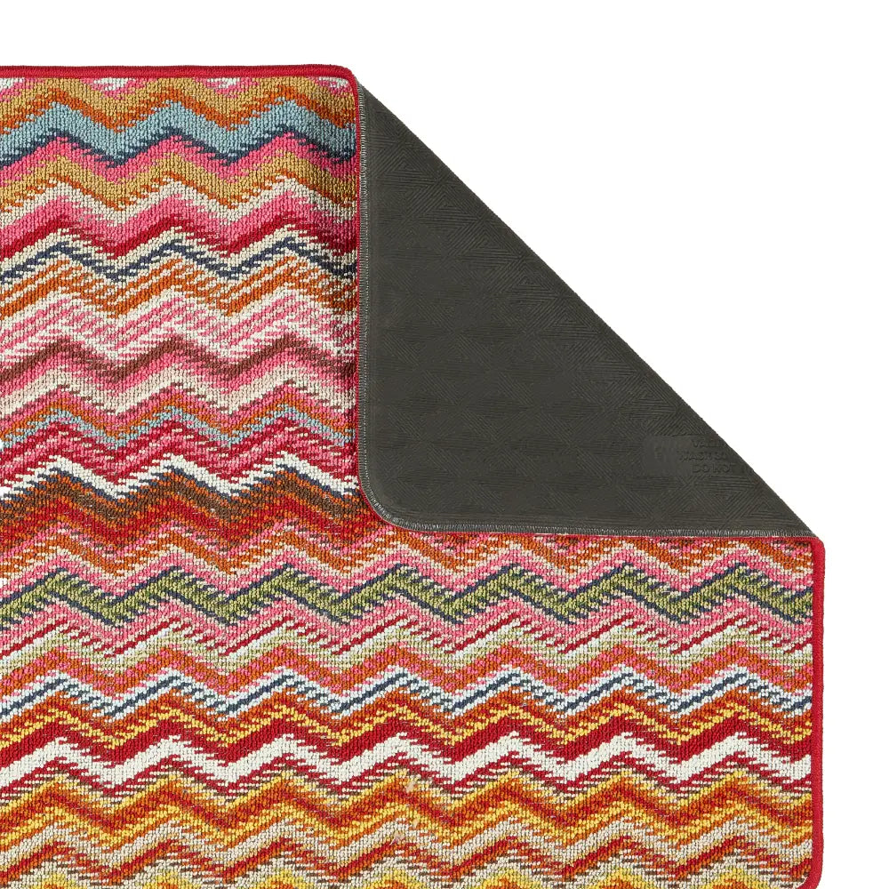 My Utility My Stain Resistant Candy Multi Bright Zig Zag Multicoloured ...