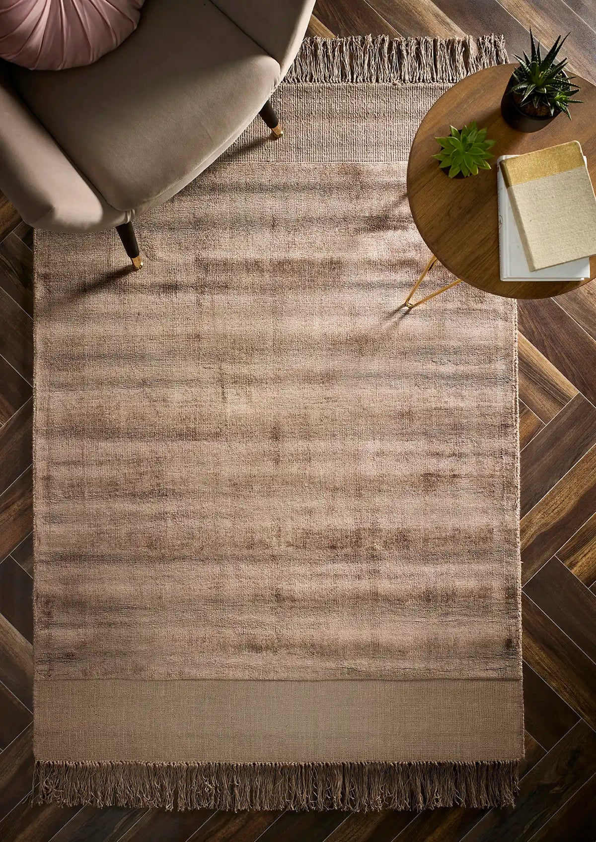 Delano Fringe Mink Rugs - Buy Mink Rugs Online from Rugs Direct ...