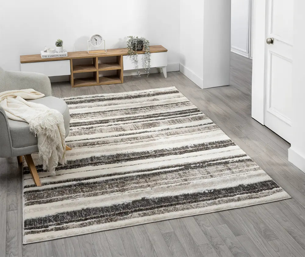 ELEANOR ELN02 MOCH Brown Rug — RugsDirect Online