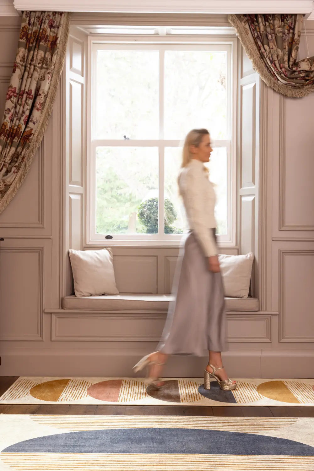 Oval Eclipse Multi Washable Multicoloured Rug — RugsDirect Online