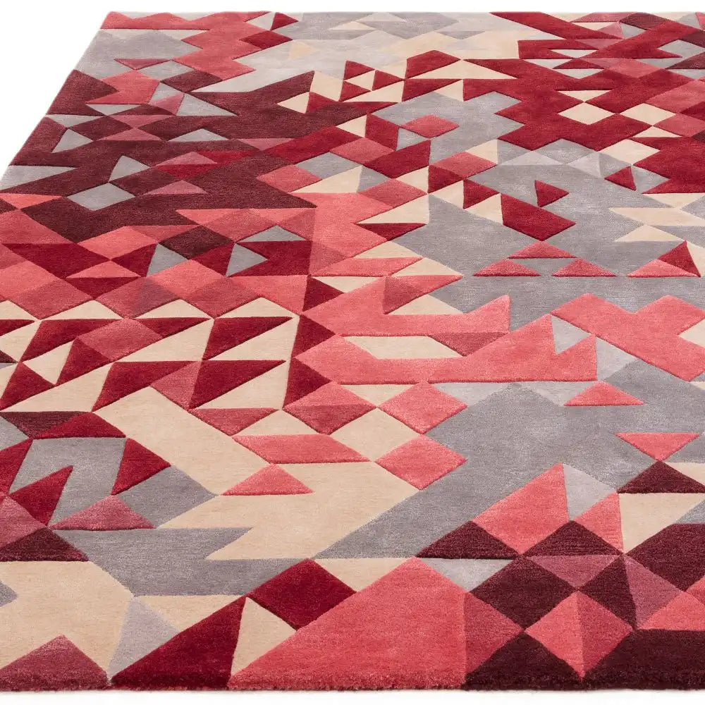 Enigma Red Multi Rugs - Buy Red Multi Rugs Online from Rugs Direct ...