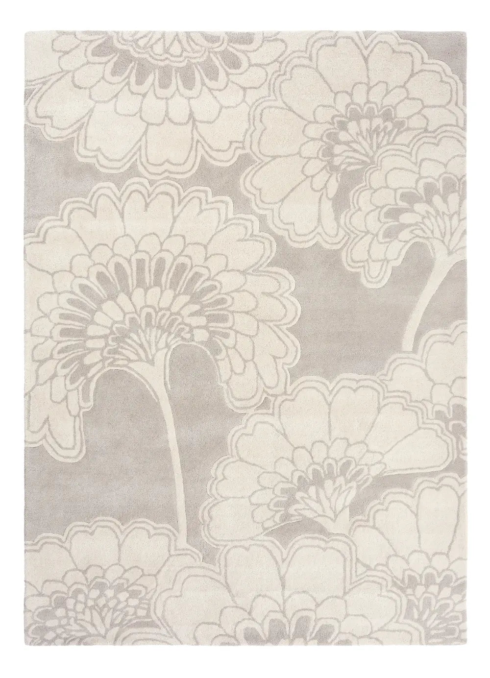 Japanese Floral FB Oyster Multicoloured Rug — RugsDirect Online