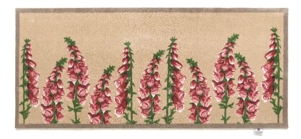 Patterned Hug Rug Floral 2 Runner Multicoloured Rug — RugsDirect Online