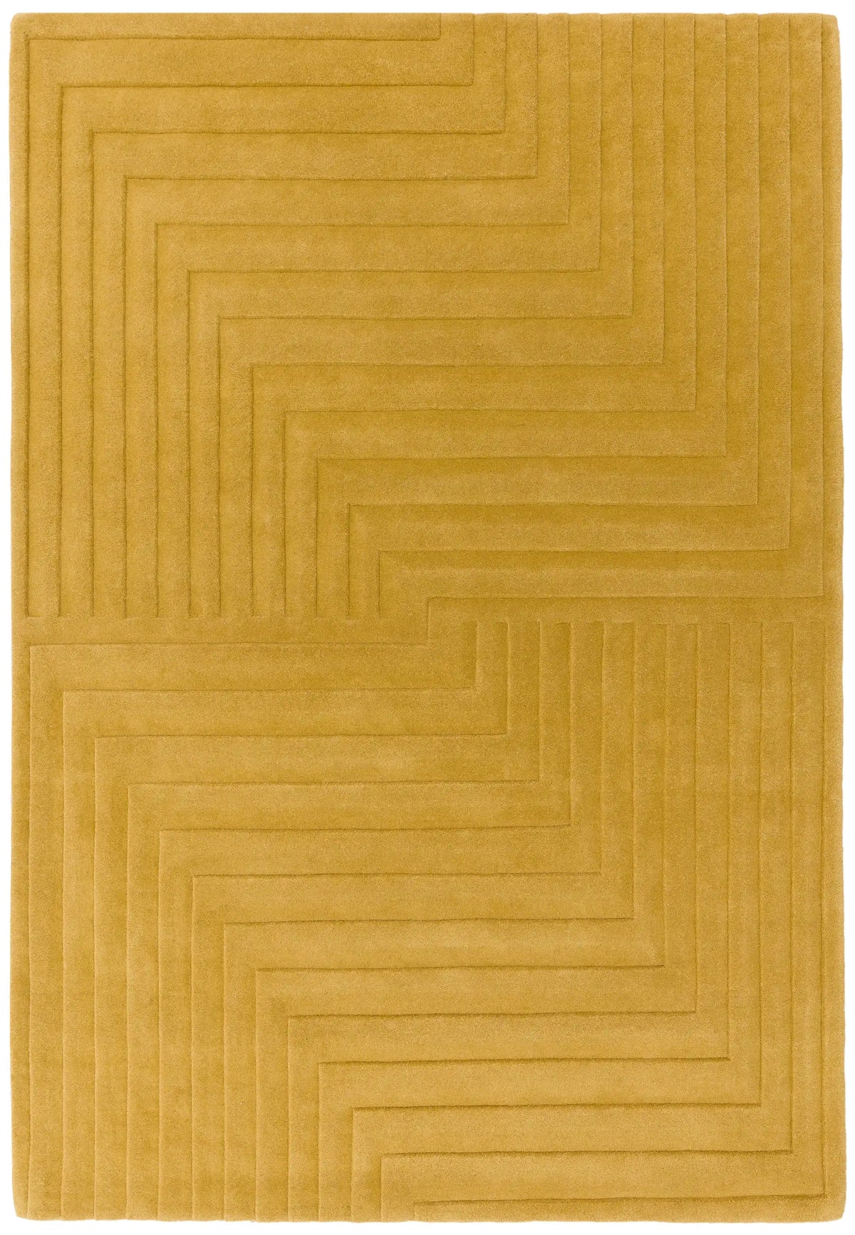 Form Ochre Yellow Rug — RugsDirect Online