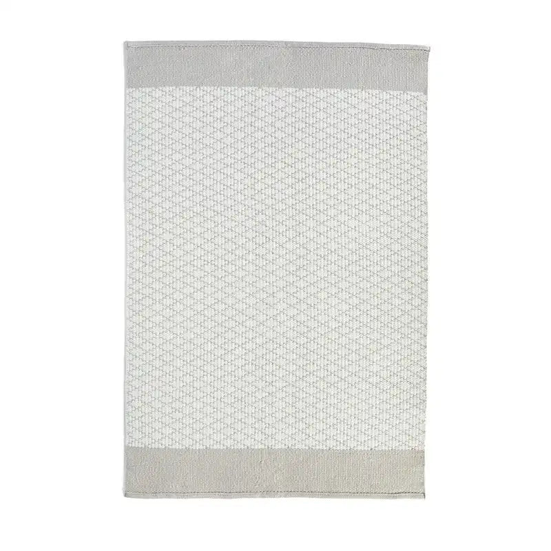 Hug Woven Trellis Natural Grey Rug — RugsDirect Online