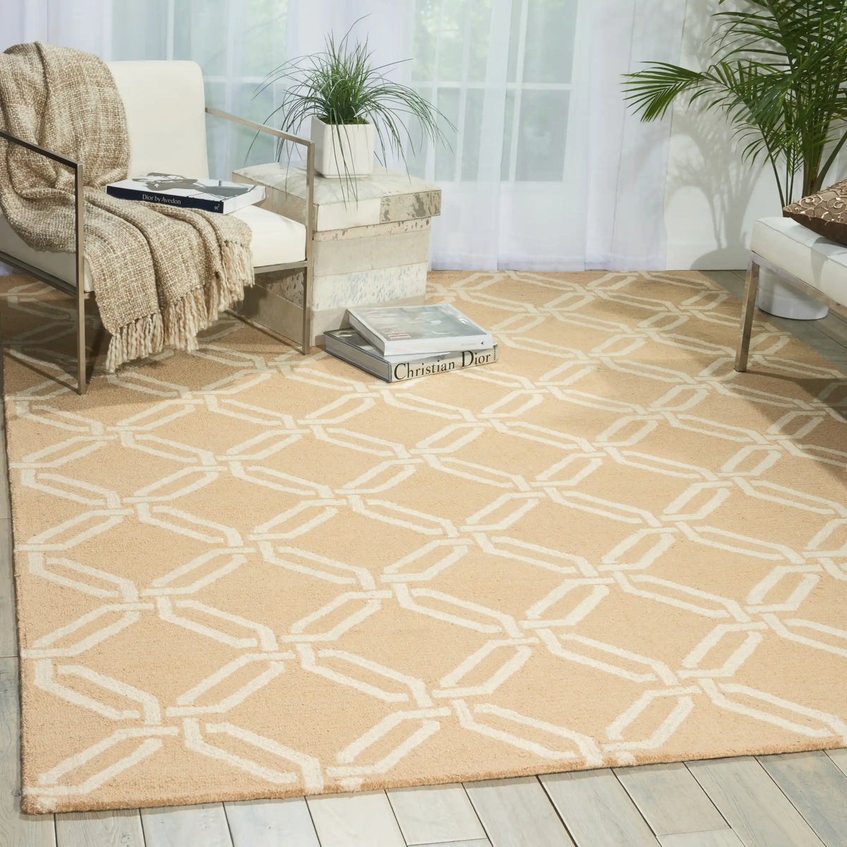 Linear LIN08 Beige Rugs - Buy LIN08 Beige Rugs Online from Rugs Direct ...