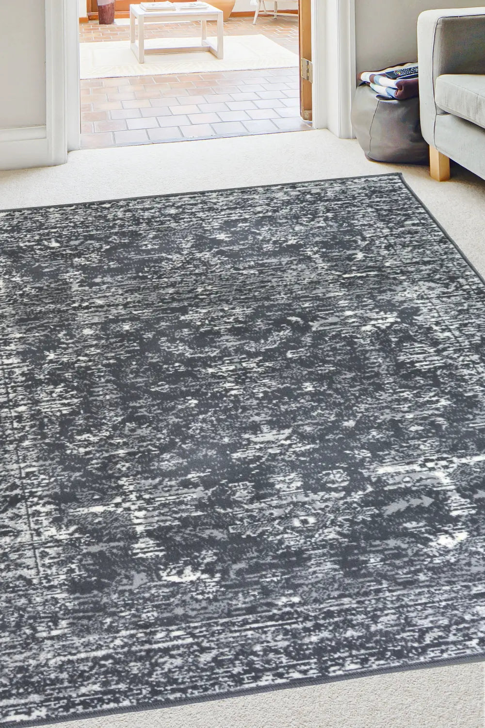 MAESTRO New Trad Charcoal Grey Rug — RugsDirect Online