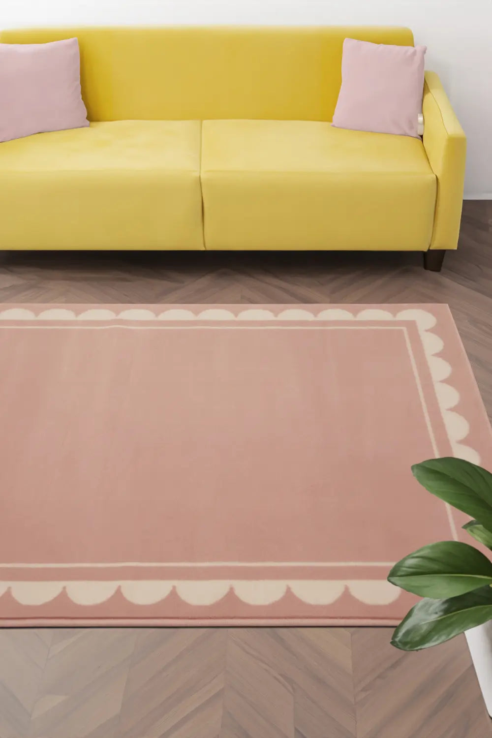 MAESTRO SCALLOP BLUSH Pink Rug — RugsDirect Online