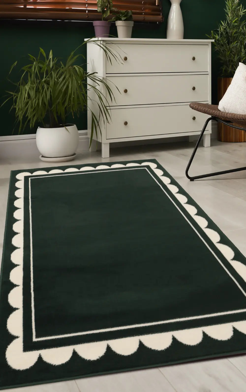 MAESTRO SCALLOP GREEN Green Rug — RugsDirect Online