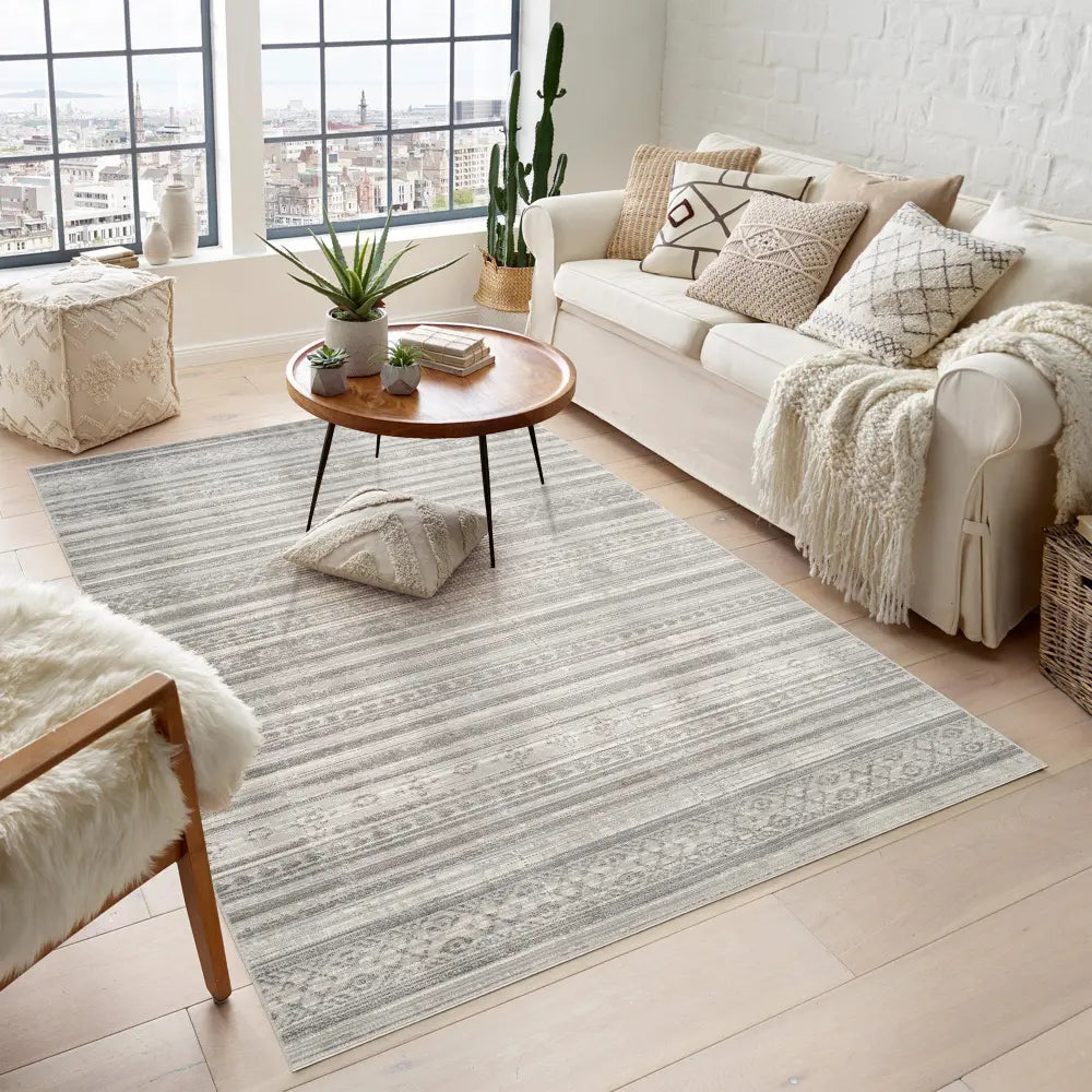 MAIA MAI13 GREY Grey Rug — RugsDirect Online