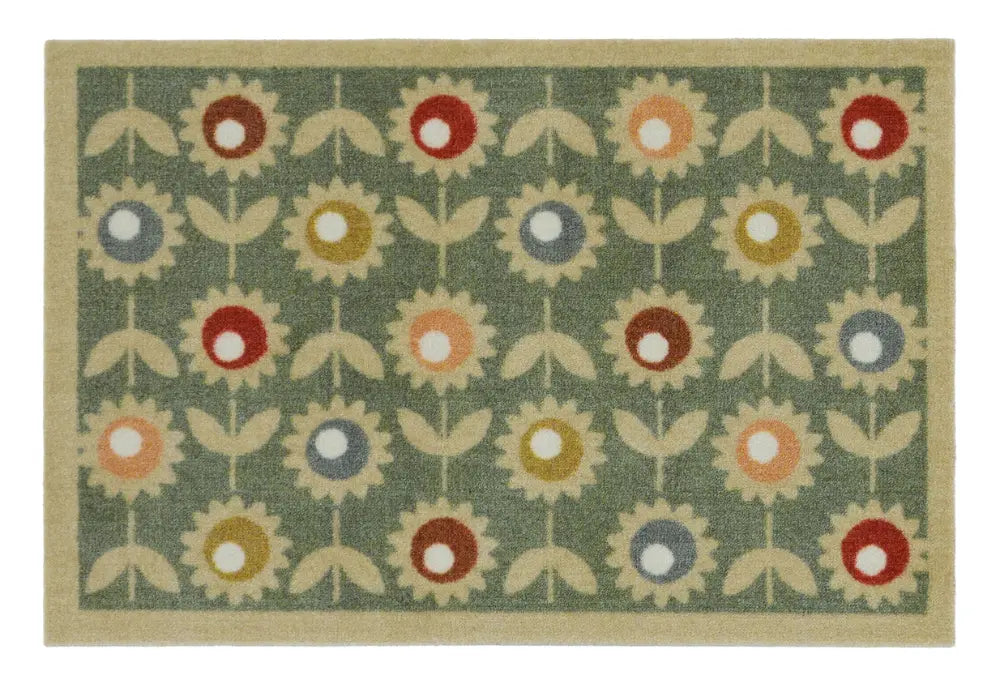 Multi Floral sage Multi Green Rug — RugsDirect Online