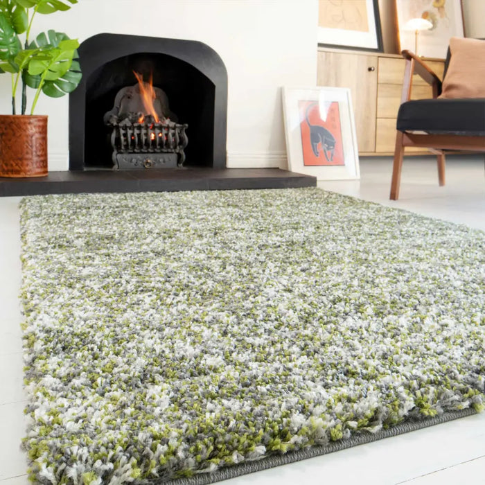 Alder Dark Green Green Rug — RugsDirect Online