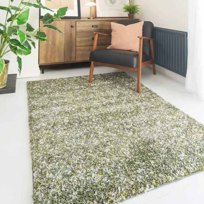 Alder Dark Green Green Rug — RugsDirect Online