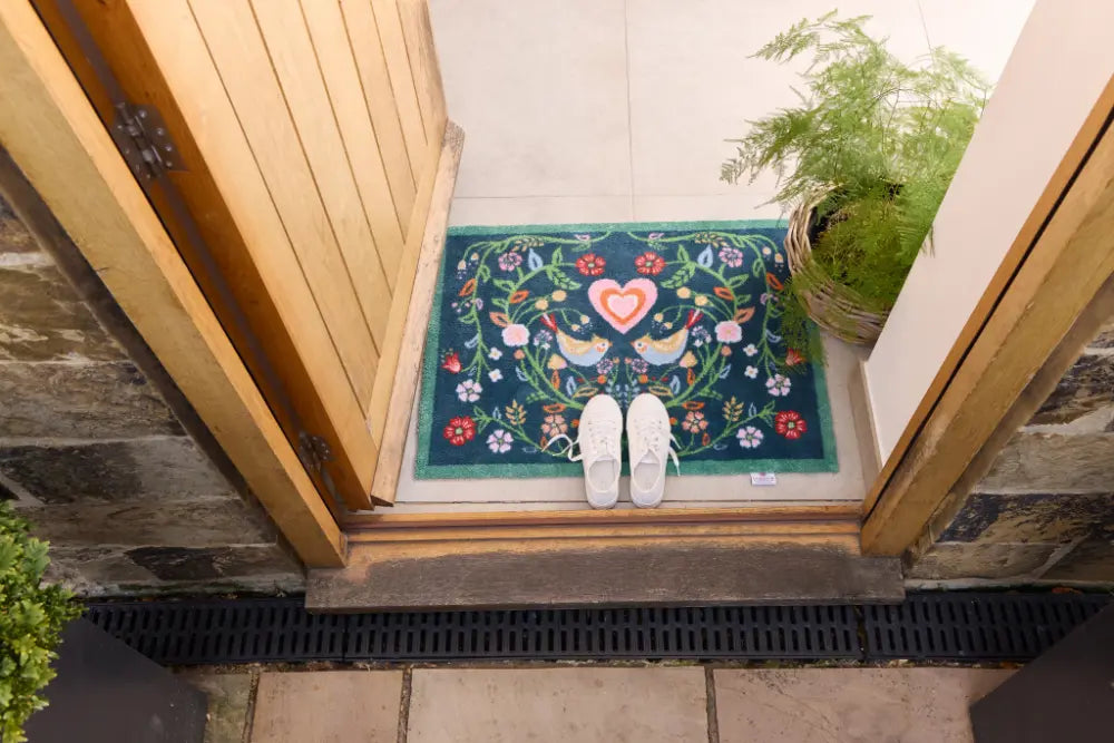 Patterned Hug Rug Nature 35 Multicoloured Rug — RugsDirect Online