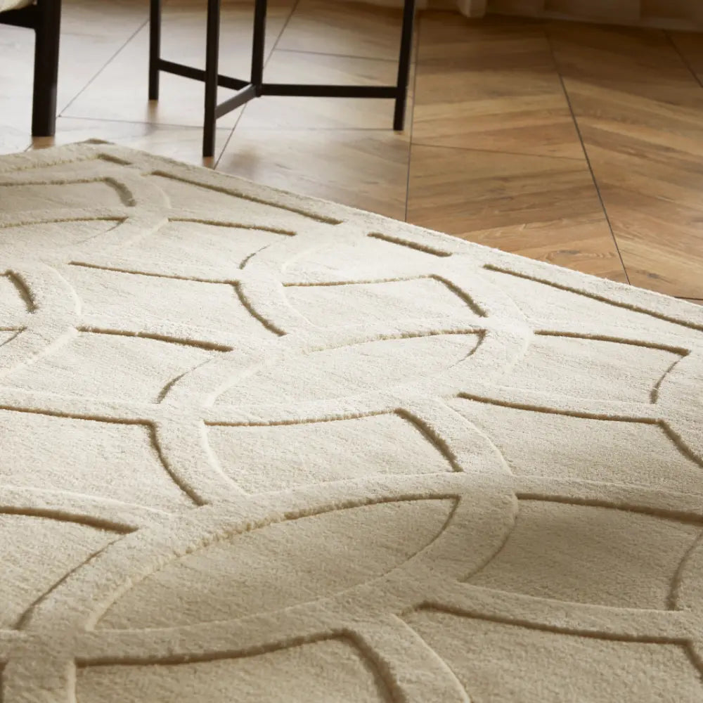 PRIORY by SARAH GARE INTERIORS PRI101 Ivory Ivory Rug — RugsDirect Online