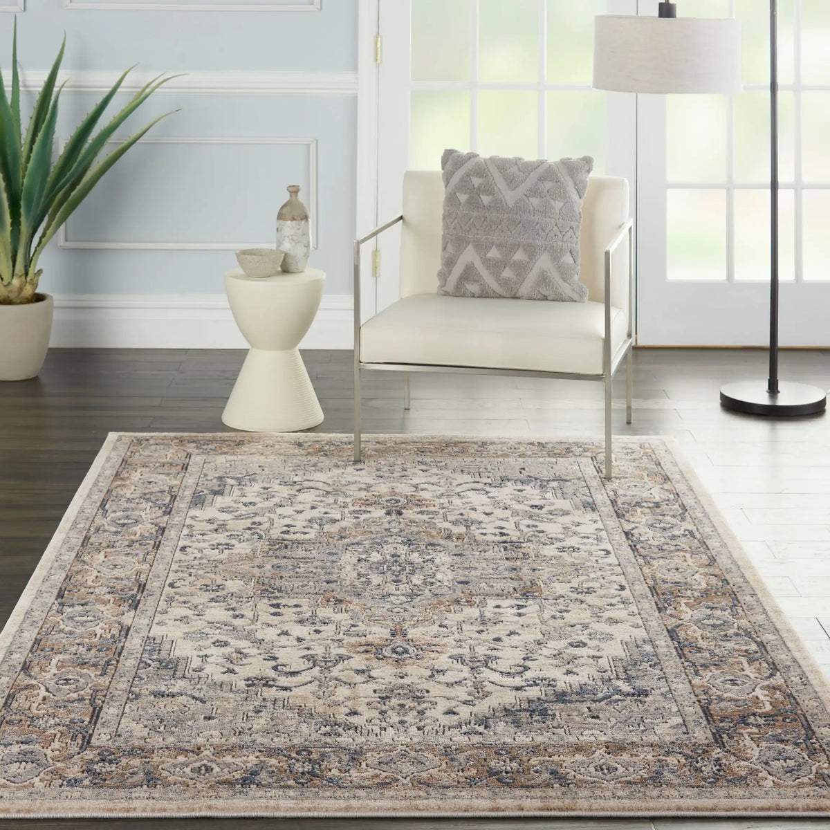 Quarry QUA05 Ivory Grey Rugs - Buy QUA05 Ivory Grey Rugs Online from ...