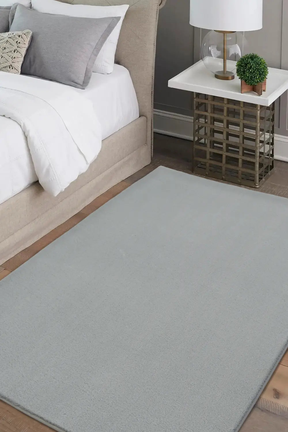 ROYALE RUG GREY Washable Grey Rug — RugsDirect Online