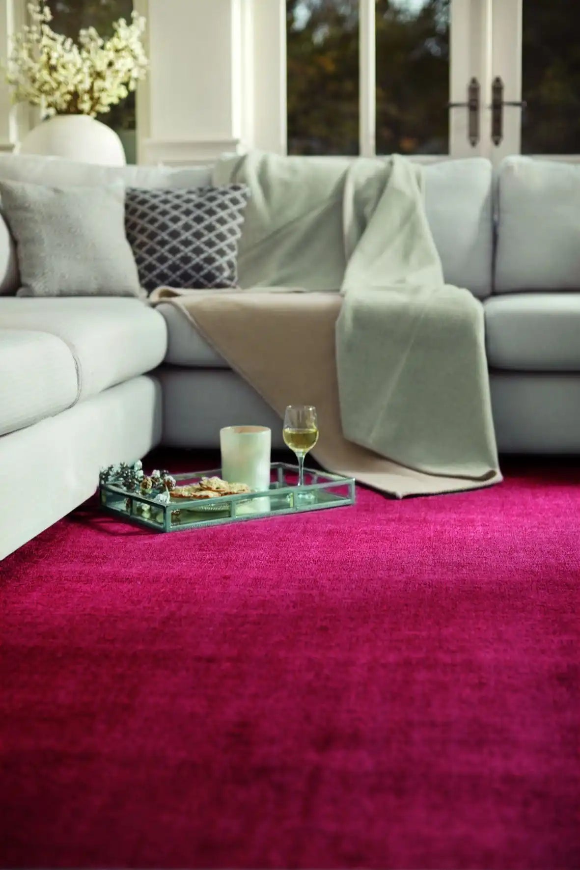 Reef Origins Raspberry Purple Rug — RugsDirect Online