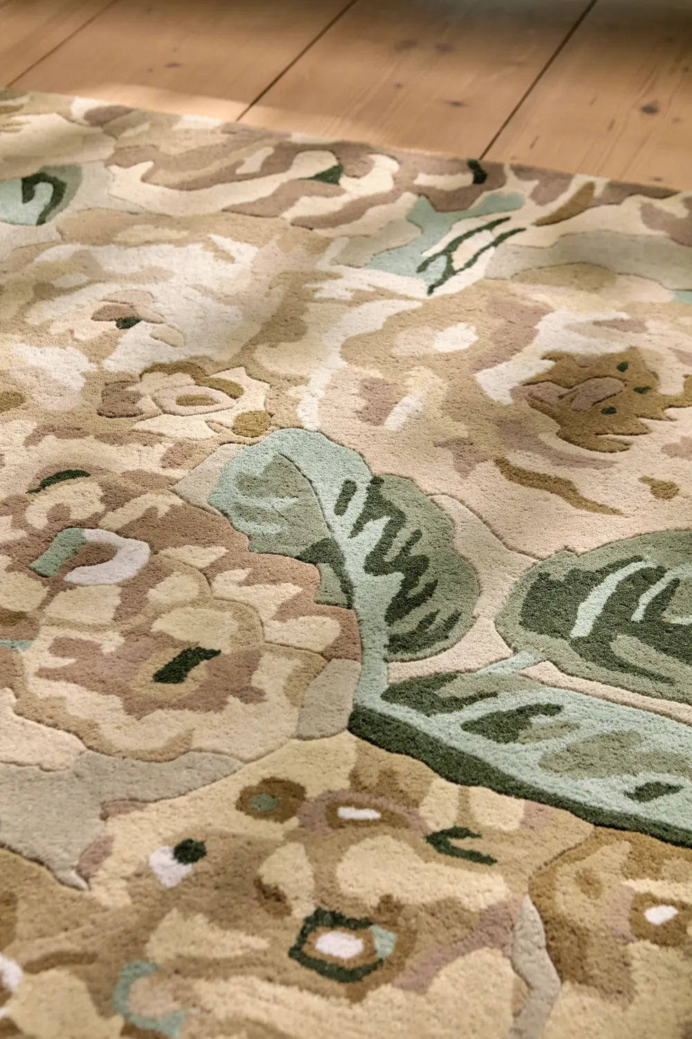 Rose & Peony SAN Rose&Peony Birch Multicoloured Rug — RugsDirect Online