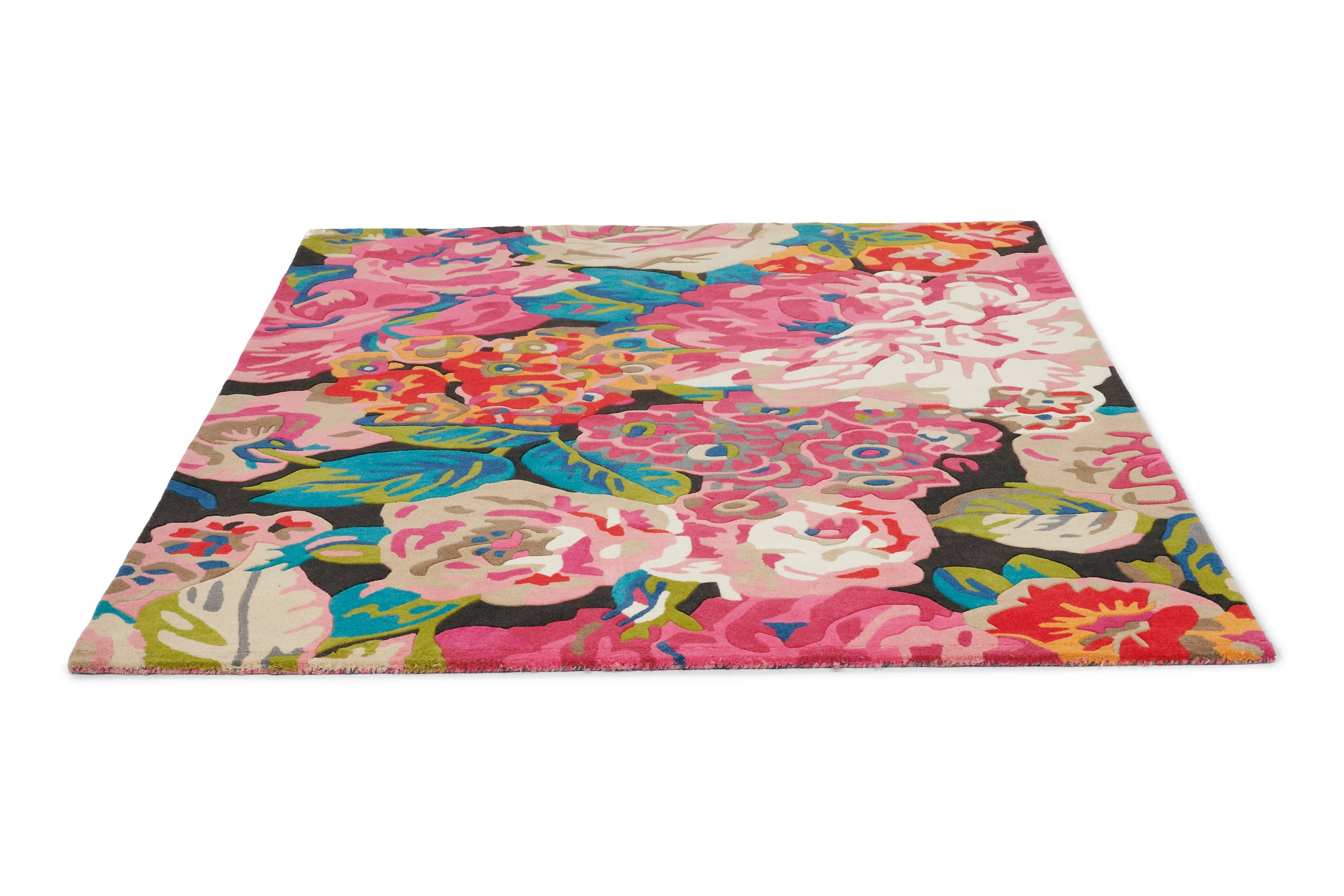 Sanderson Rose & Peony - Cerise 45005 Rugs - Buy Rose & Peony - Cerise ...