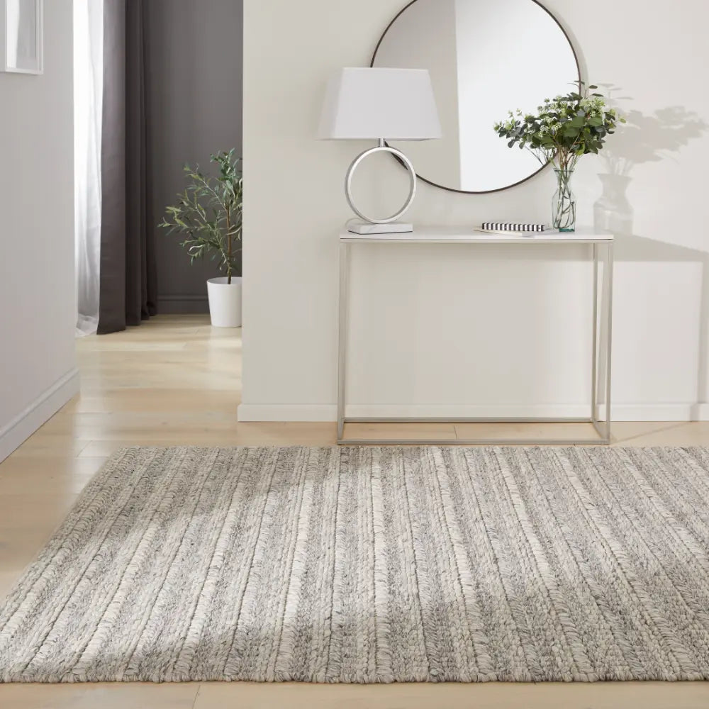 SAVANNAH TEXTURED GREY Grey Rug — RugsDirect Online