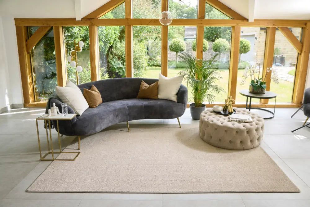 Sense Hug Rug Beige Beige Rug — RugsDirect Online