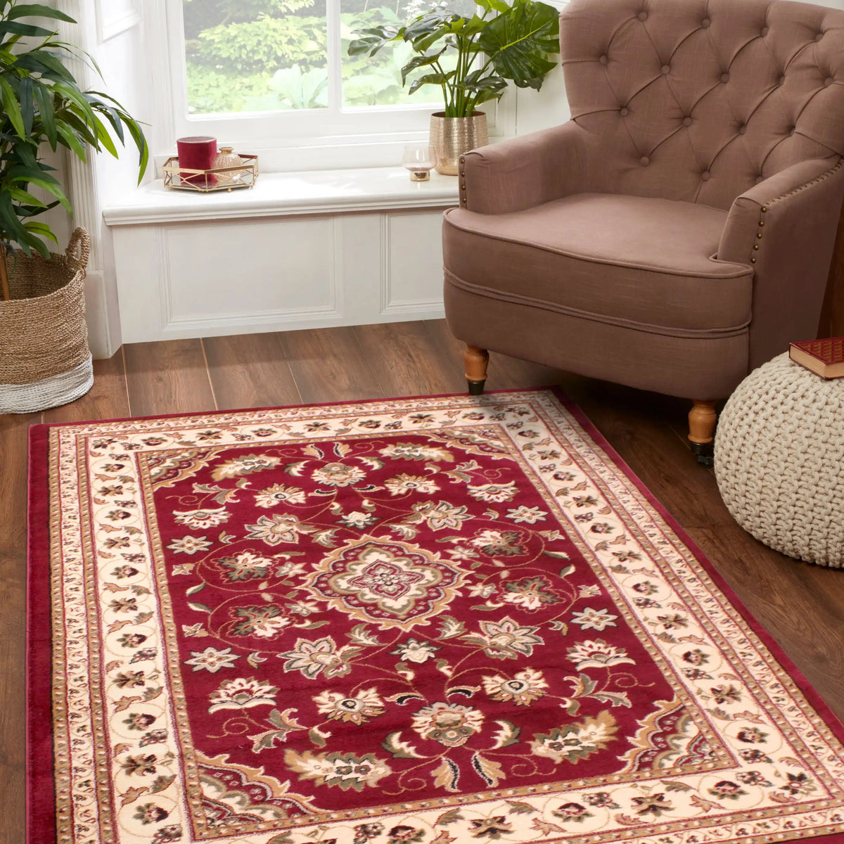 Sherborne Red Rugs - Buy Red Rugs Online from Rugs Direct — RugsDirect ...