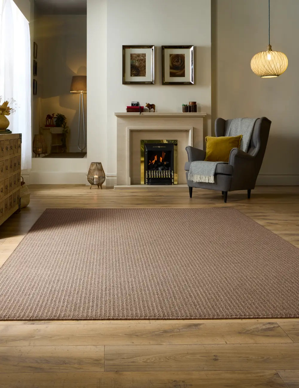 My Sculptured Washable Waffle Texture Mink Beige Rug — RugsDirect Online