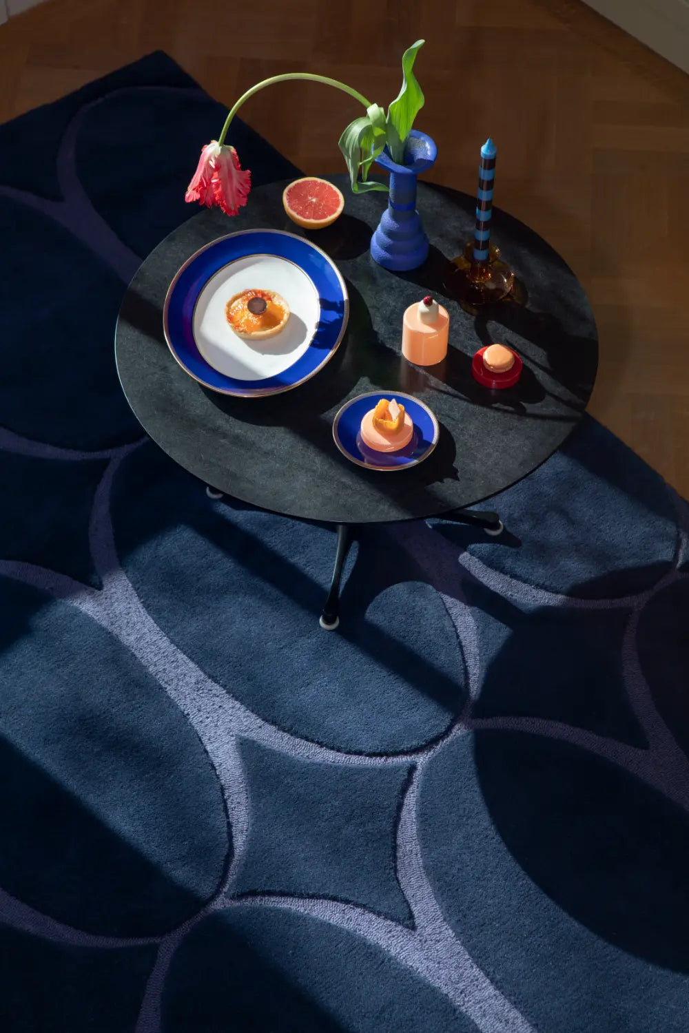 Renaissance WW -Blue Multicoloured Rug — RugsDirect Online