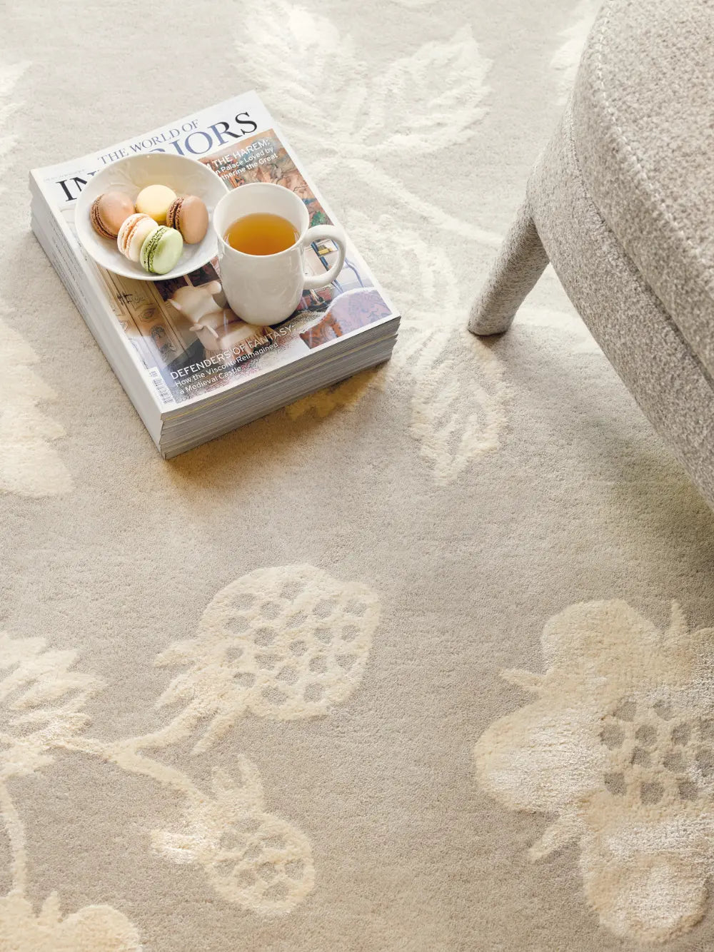 Wild Strawberry WW Tonal Multicoloured Rug — RugsDirect Online