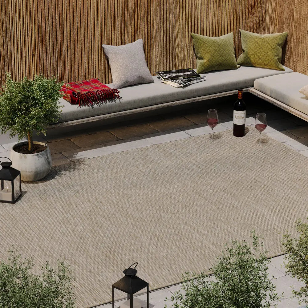 Patio Jute Beige Rug — RugsDirect Online