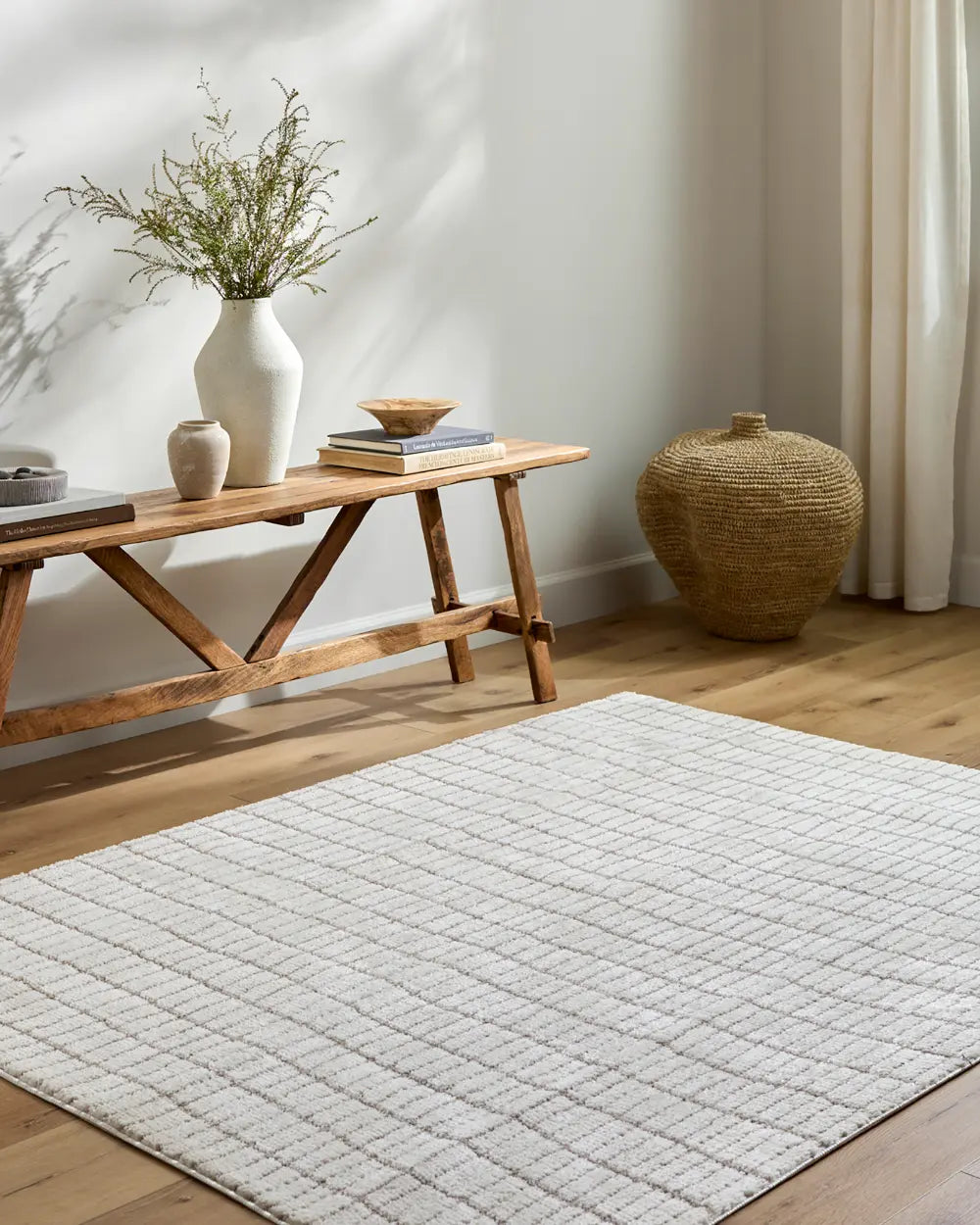 ELIANA Our PNW Home x Livabliss Scandi High Pile Ivory Rug Beige Rug ...