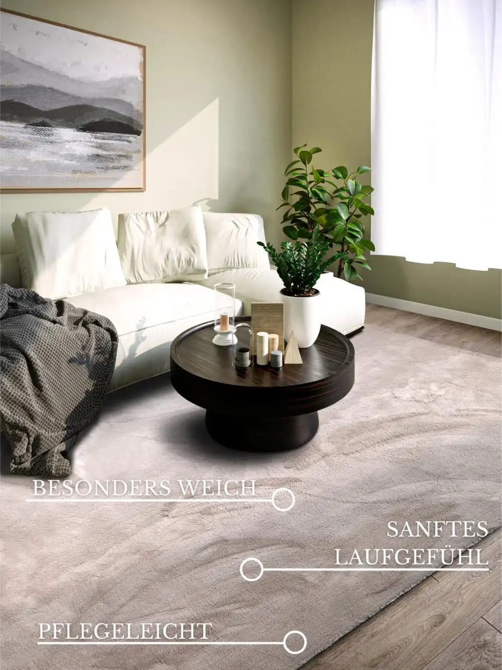 1899 Leon 106160 Light Grey Grey Rug — RugsDirect Online