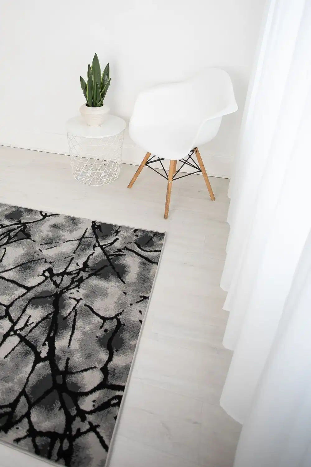 Balletto 19NA Anthracite Black Rugs - Buy 19NA Anthracite Black Rugs ...