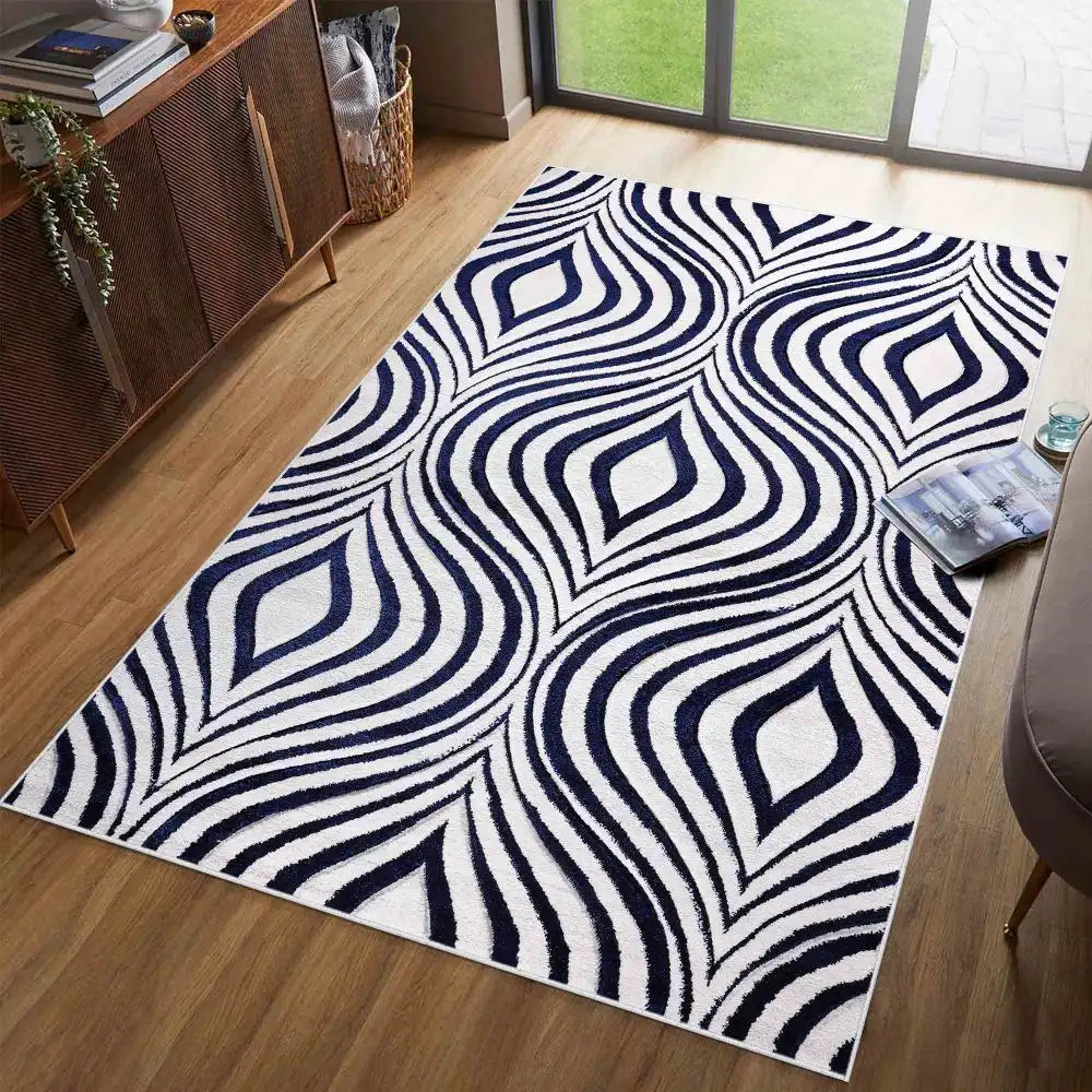 Valencia 760 Navy Rugs - Buy 760 Navy Rugs Online from Rugs Direct ...