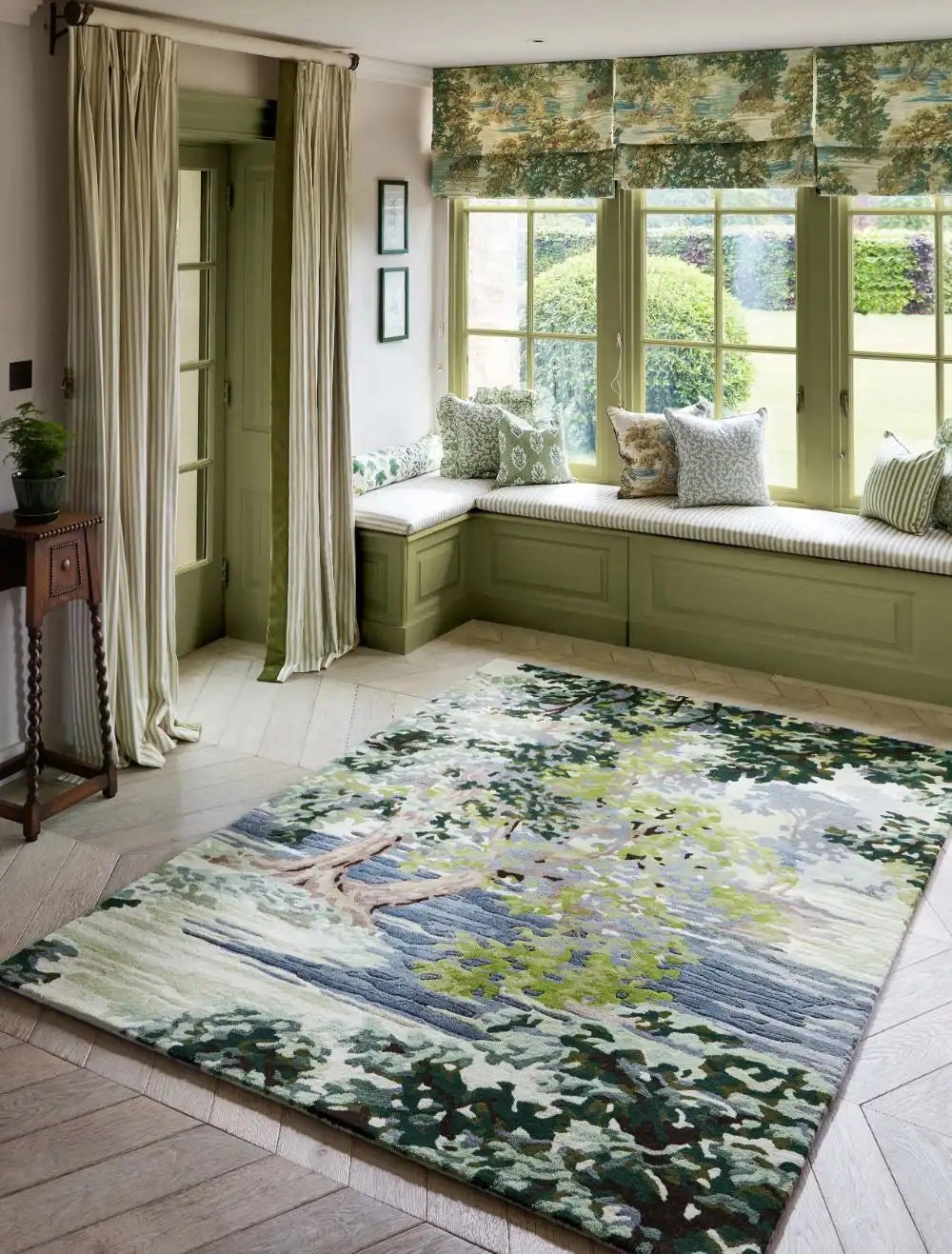 Sanderson Ancient Canopy Forest Green 146708 Rugs - Buy Ancient Canopy ...