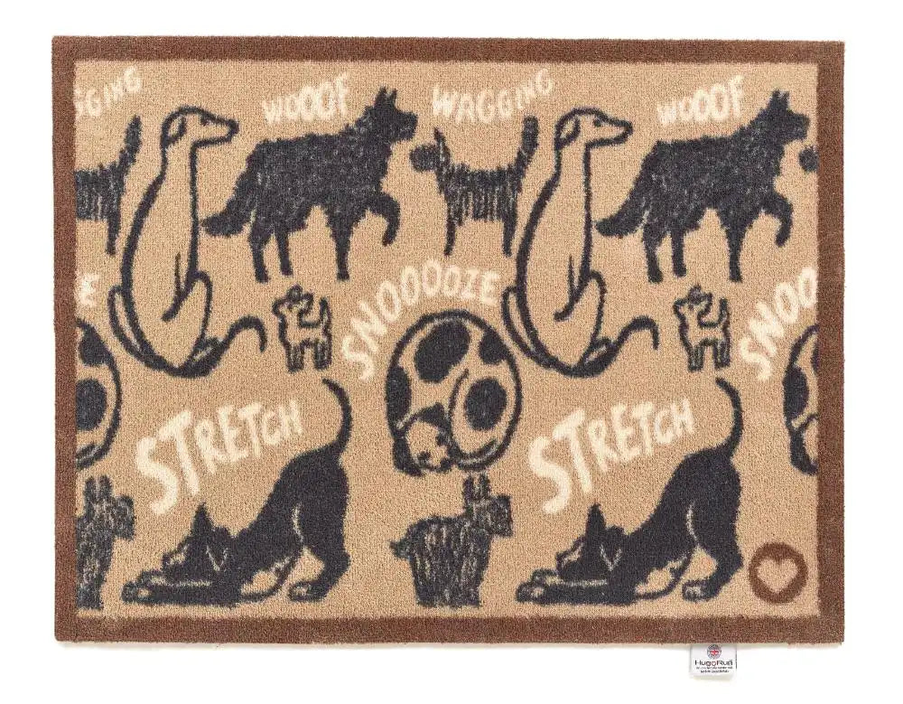 Hug Pet Battersea Pet 95 Beige, Multicoloured Rug — RugsDirect Online