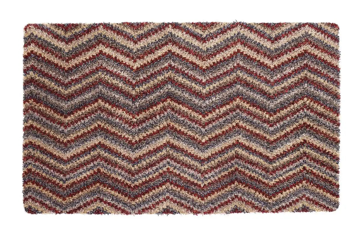 My Mat Cotton Candy Spice Zig Zag Multicoloured Rug — RugsDirect Online