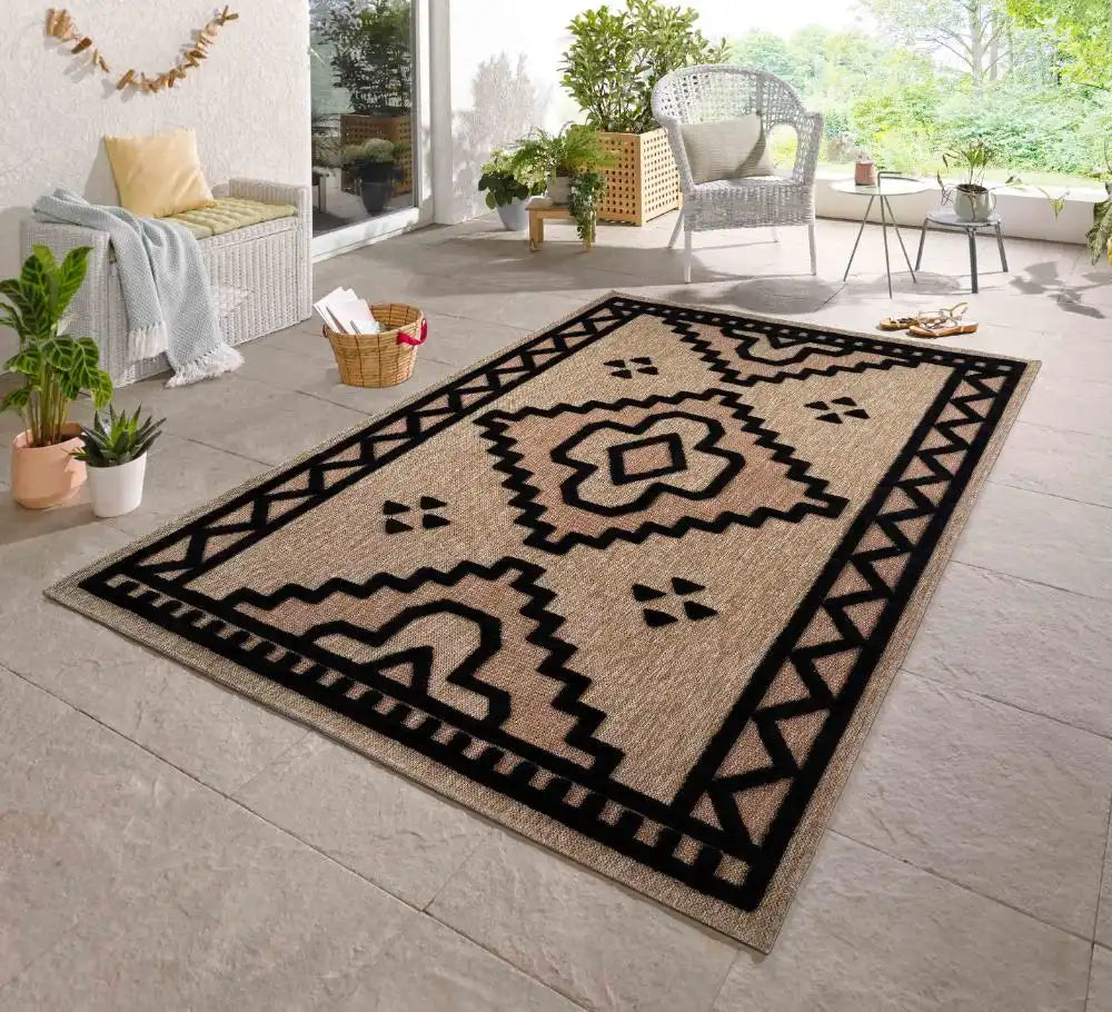 Harper Outdoor Diamond Black Rugs - Buy Diamond Black Rugs Online from ...