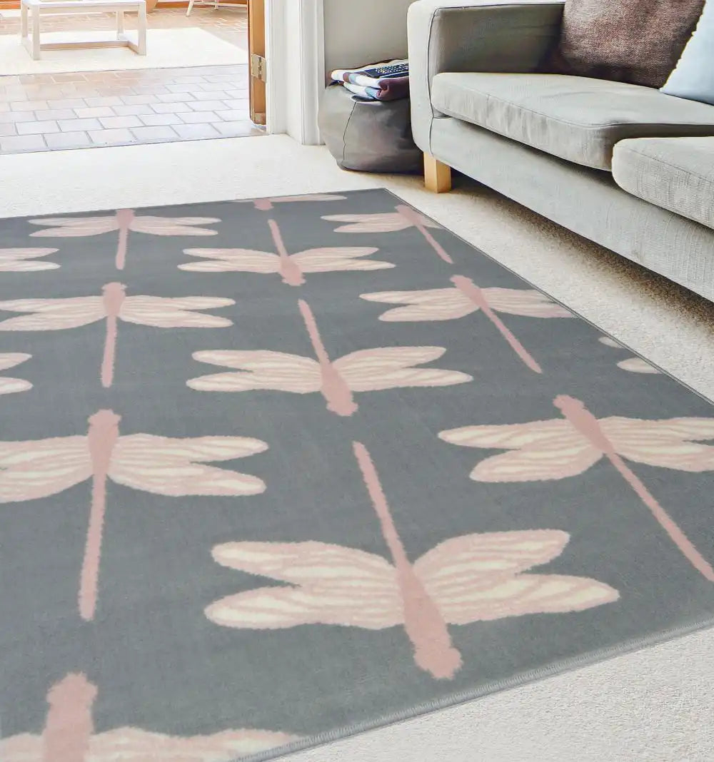 Maestro DRAGONFLY SILVER Rugs - Buy DRAGONFLY SILVER Rugs Online from ...