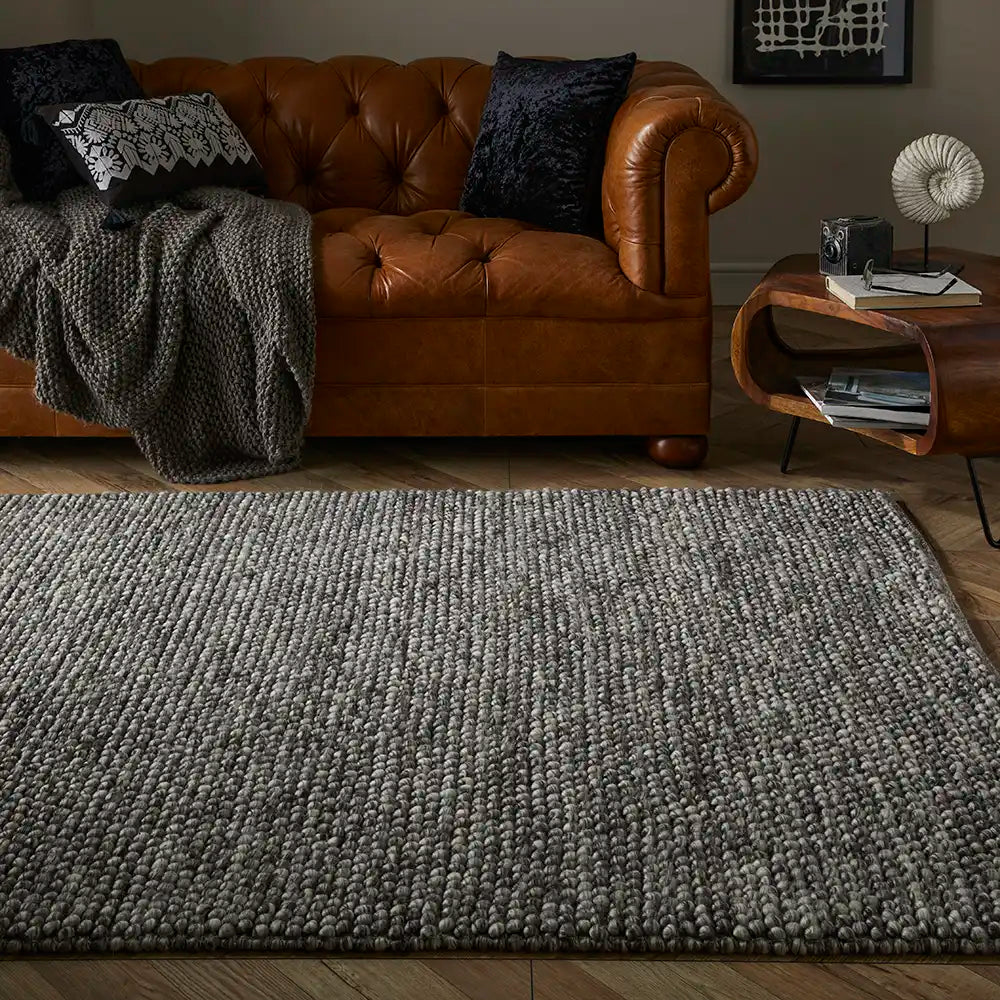 Mayfair Delilah GREY BLACK Rugs - Buy GREY BLACK Rugs Online from Rugs ...