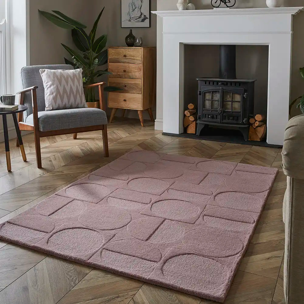 Mayfair Arabella MAUVE Rugs - Buy MAUVE Rugs Online from Rugs Direct ...