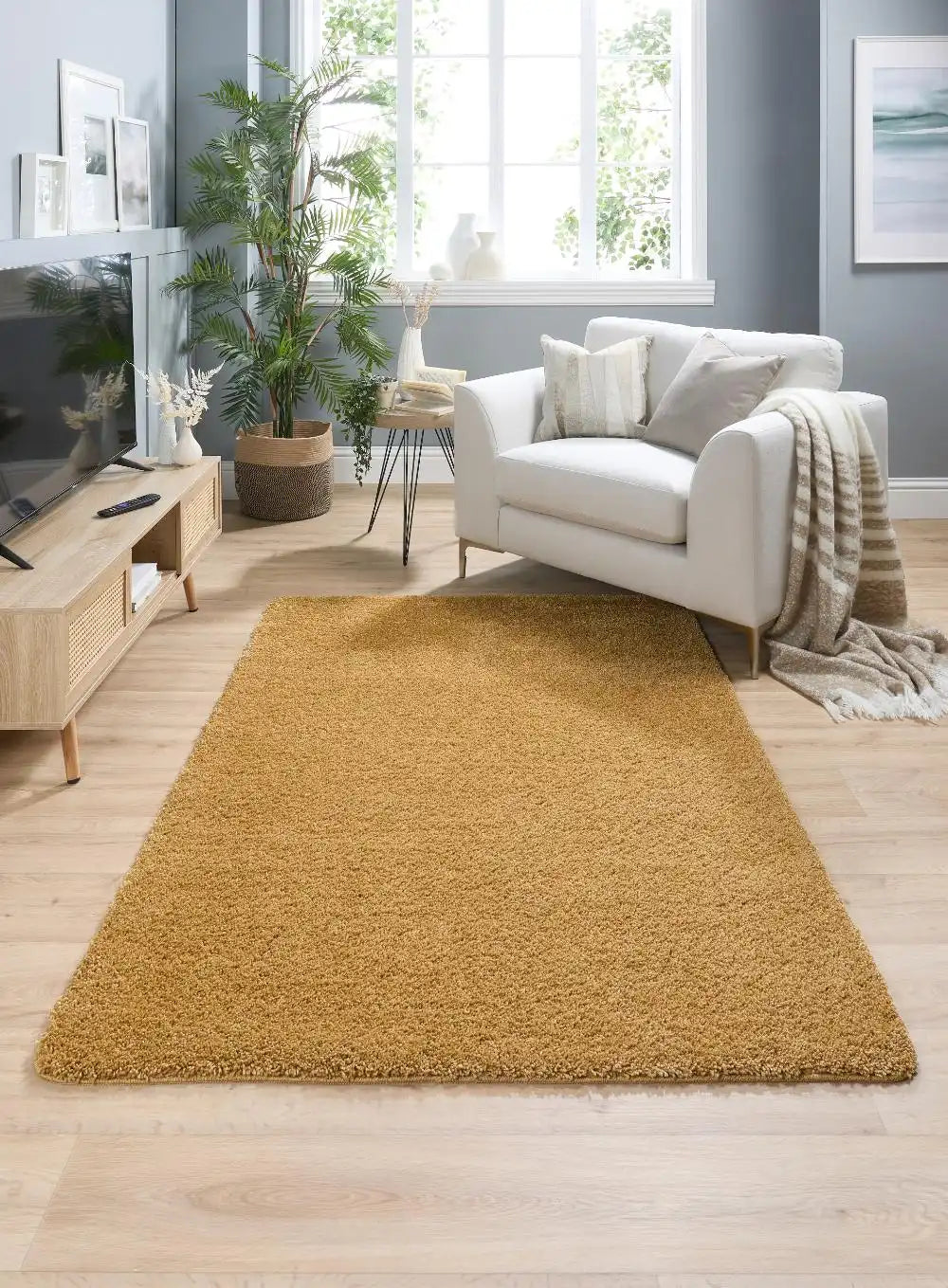 Buddy Ochre Rugs - Buy Ochre Rugs Online from Rugs Direct — RugsDirect ...